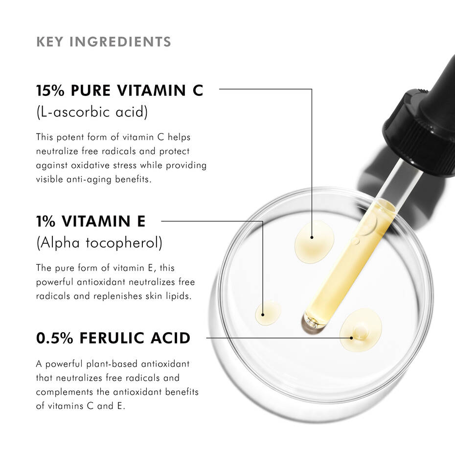 C E Ferulic with 15% L-ascorbic acid | Vitamin C Serum | SkinCeuticals